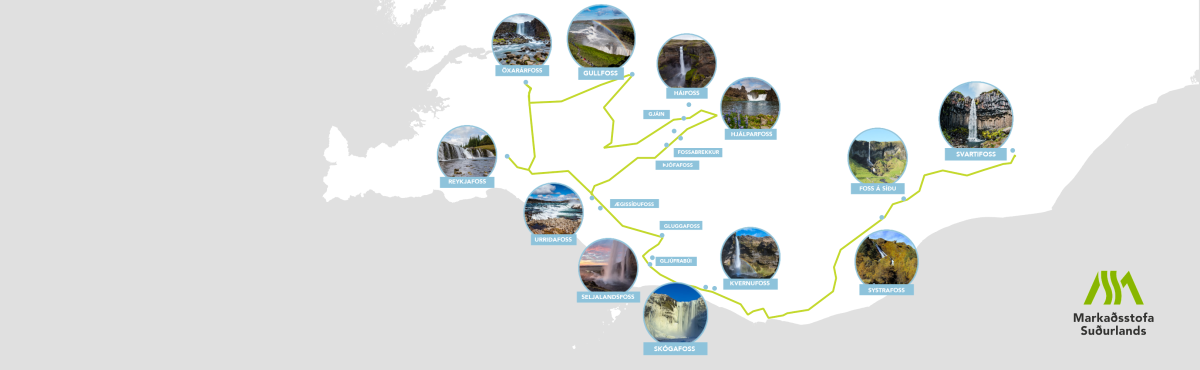 Fossar Suðurlands | Upplifðu Suðurland